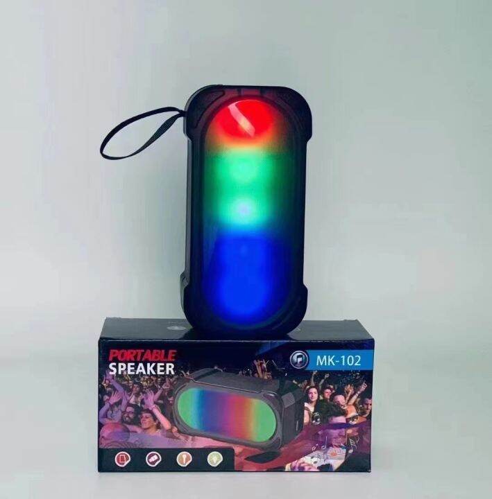 MK-102 Bluetooth Speaker Home Wireless Speakers Soundcore Subwoofer Super Bass Bluetooth Speaker ...