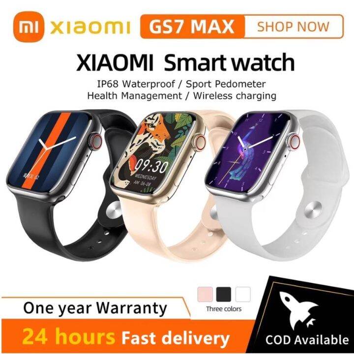 Xiaomi GS7 Max Android Smart Watch for Men 1.91 inch HD Screen Bluetooth watch Waterproof ...