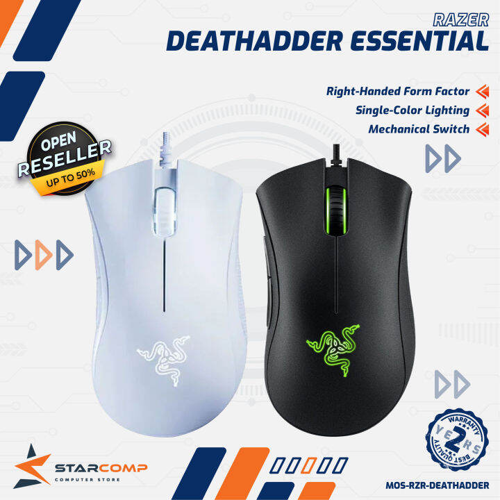 Razer Deathadder Essential Gaming Mouse | Lazada Indonesia