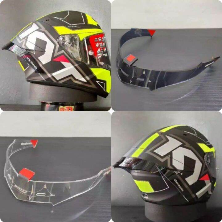 Spoiler KYT TT COURSE GPR Premium Dijamin Presisi Di Helm KYT TT COURSE ...