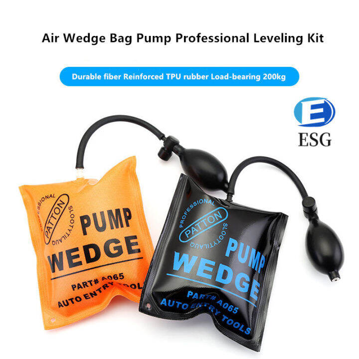 Air Wedge Bag Pump Professional Leveling Kit & Alignment Tool ...