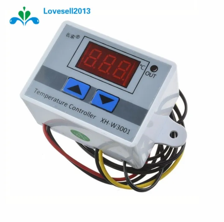 220V 10A Digital LED Temperature Controller XH-W3001 For Arduino ...