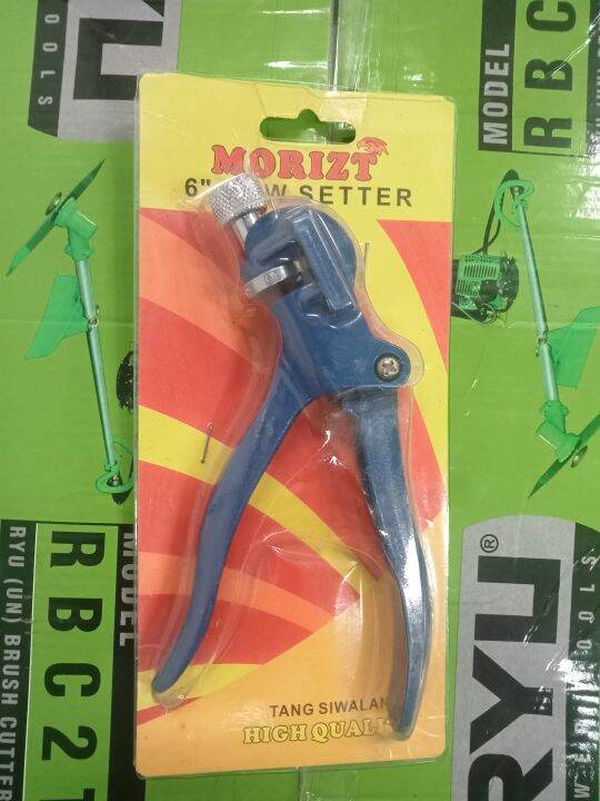Tang Siwalan/ Siwaran/ Saw Setter Morizt 6 inch | Lazada Indonesia