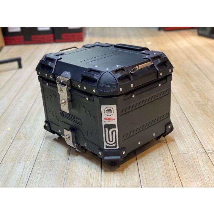 SEC Top Box Alloy 45 Liters Mustang and Black Shadow | Lazada PH
