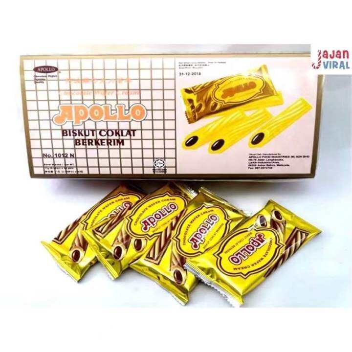 biskut apollo coklat | Lazada