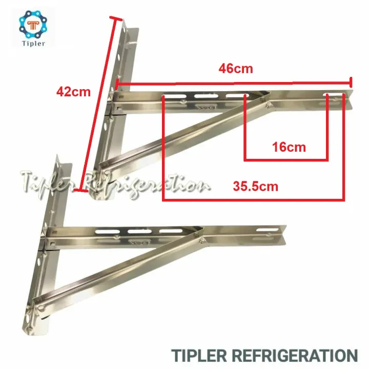 Split Type Aircon Bracket 1hp-1.5hp (Stainless) | Lazada PH