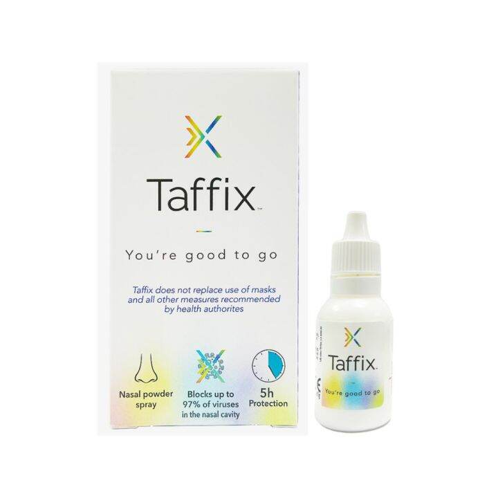 Taffix Nasal Spray สเปรย์พ่นจมูก ปกป้องโพรงจมูกจากไวรัส เชื้อโรค ...