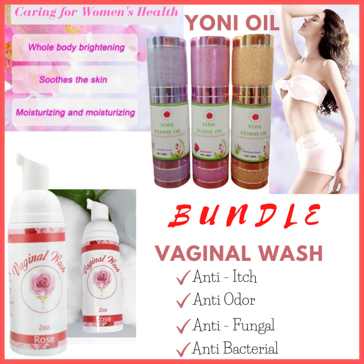 Women Health Care COMBO (Yoni Oil + Feminine Wash) 100 % High quality with no side effect Yoni ...