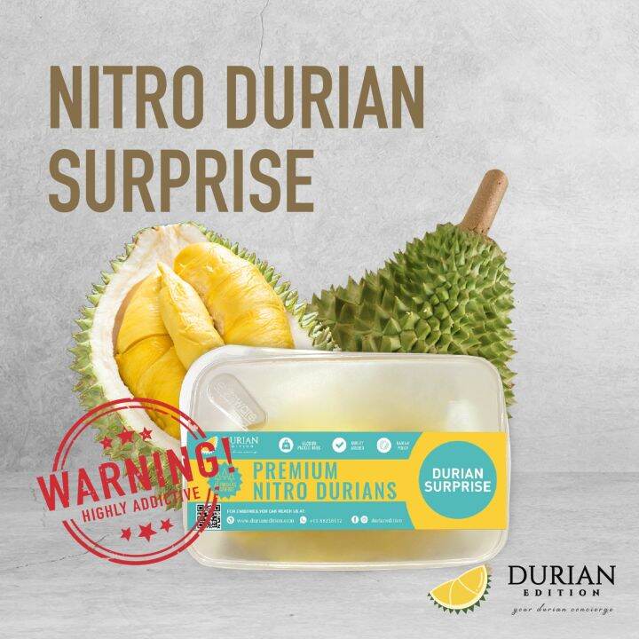 [Durian Edition] Premium Nitro Durian Suprise (450g) [Redeem in-store ...