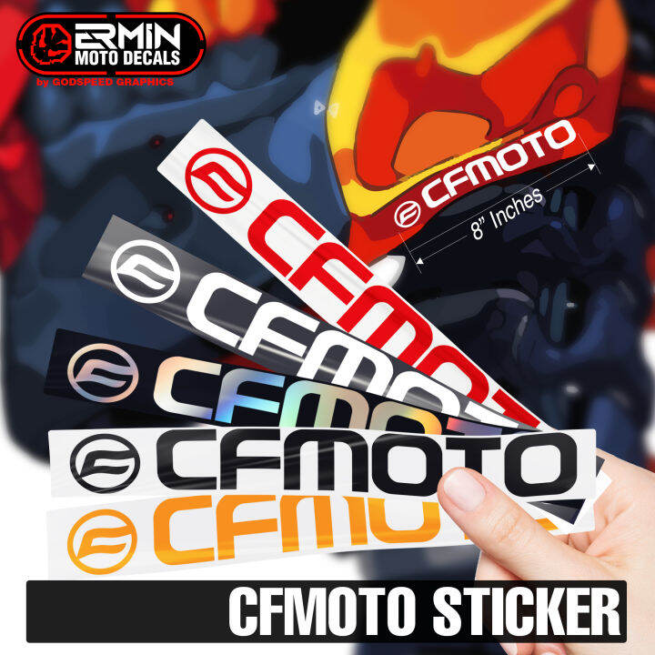 8" Inches CFMOTO sticker | Lazada PH