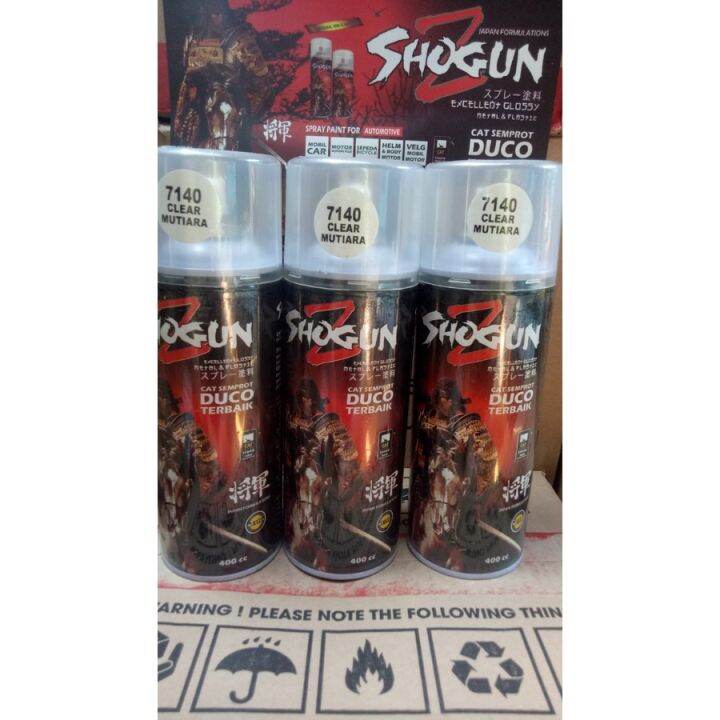 pilok pilox cat smprot duco shogunz pilok shogun z clear mutiara 7140 ...