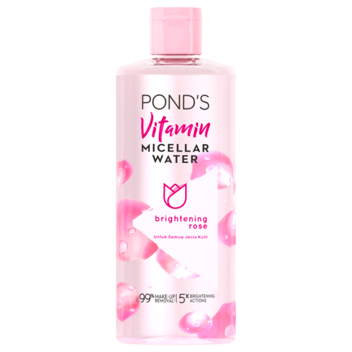 Pond's Vitamin Micellar Water Brightening Rose 100ml | Lazada Indonesia