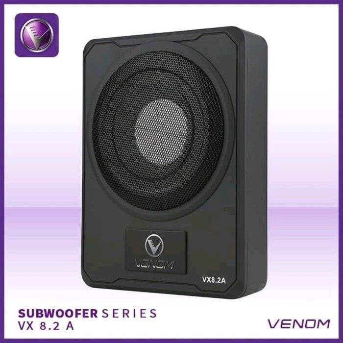 Subwoofer Kolong Jok Audio Mobil Venom VX 8.2 A Sub Aktif Venom VX8.2A | Lazada Indonesia