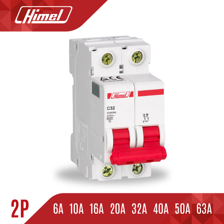 Himel Miniature Circuit Breaker 6A / 10 A / 16A / 20 A / 32A / 40A ...