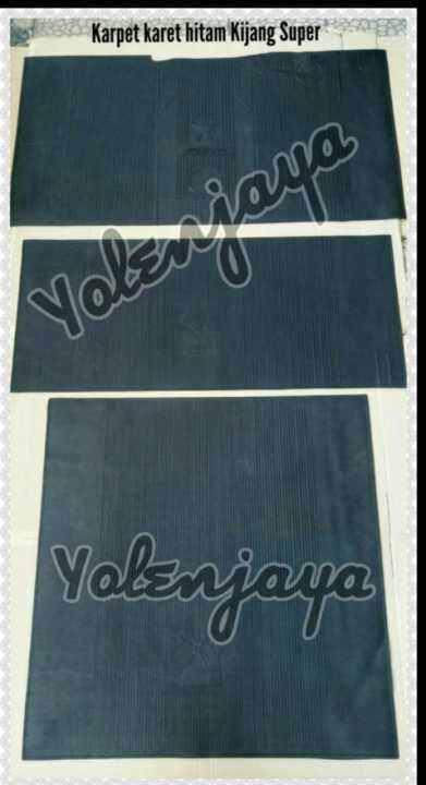 Karpet Karet Hitam Kijang Super ( depan,tengah,belakang) | Lazada Indonesia