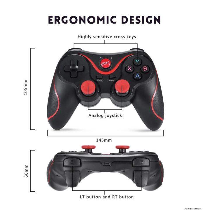 simple whole small technical early young few Gen Game X3T3 Wireless Bluetooth Gamepad Controller ...