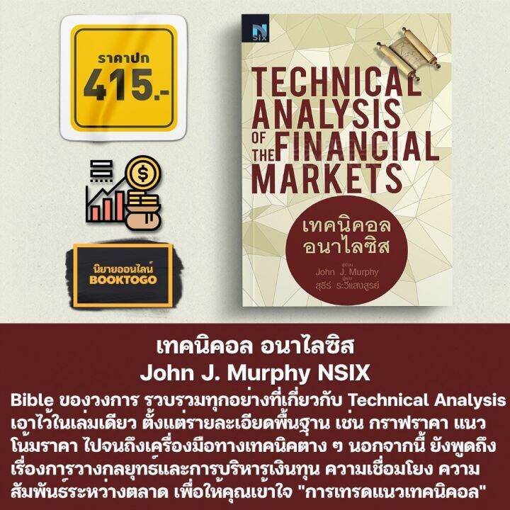 (พร้อมส่ง) เทคนิคอล อนาไลซิส Technical Analysis of The Financial ...