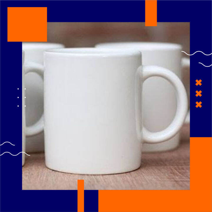 Mug Keramik Putih Polos / Mug Souvenir | Lazada Indonesia