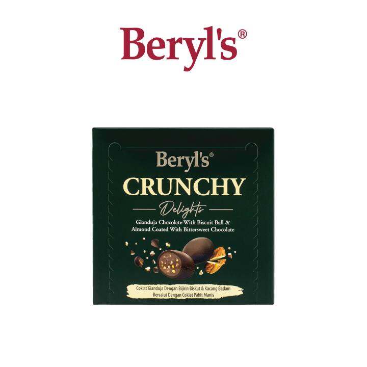 Beryl's Crunchy Delights Gianduja Chocolate Biscuit Ball & Almond ...