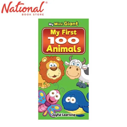 My Mini Giant My First 100 Animals Boardbook - Books For Kids | Lazada PH