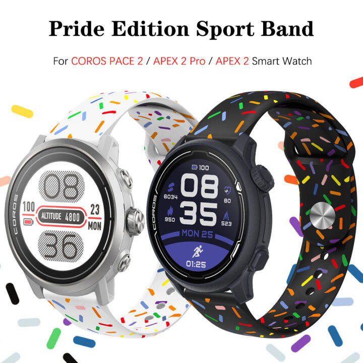 สายรัดข้อมือสำหรับกีฬา COROS PACE 2 / APEX 2 / APEX 2 Pro SmartWatch ...