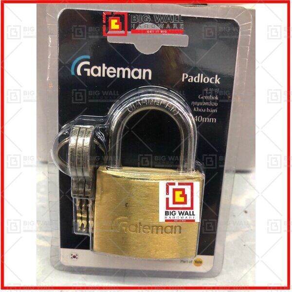 Gateman GMP30 / GMP 40 (Part of Yale) Brass Padlock 30mm / 40mm Big ...