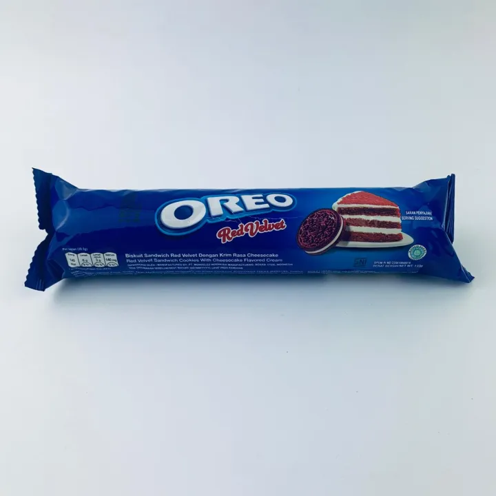 Oreo / Oreo Red Velvet / Biskuit / 119.6g | Lazada Indonesia