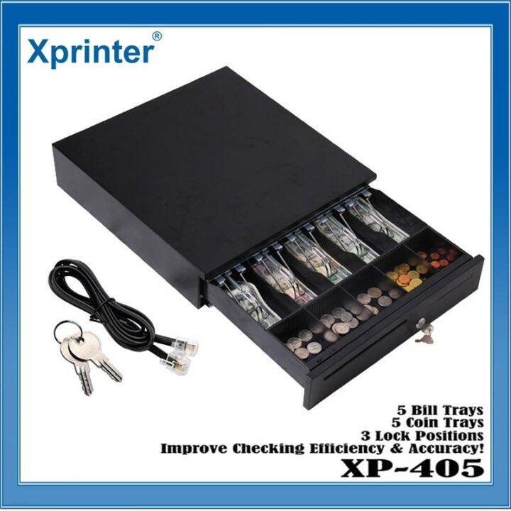 Xprinter XP-405 Heavy Duty Cash Drawer Manual and Automatic Pos System ...