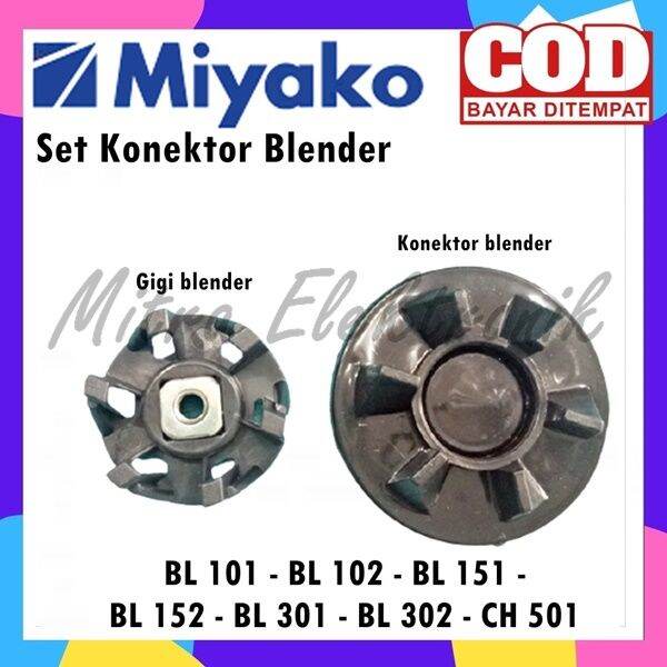 Set Gigi Konektor Blender Miyako Model Baru - Gigi Konektor blener Miyako BL101 BL151 - Gear ...