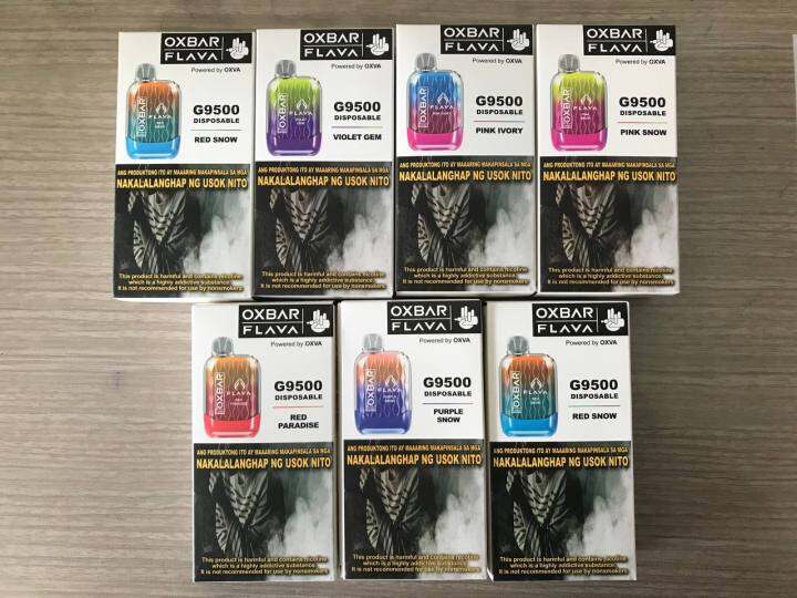 OXBAR FLAVA 9500 PUFFS 30MG FREEBASE | Lazada PH