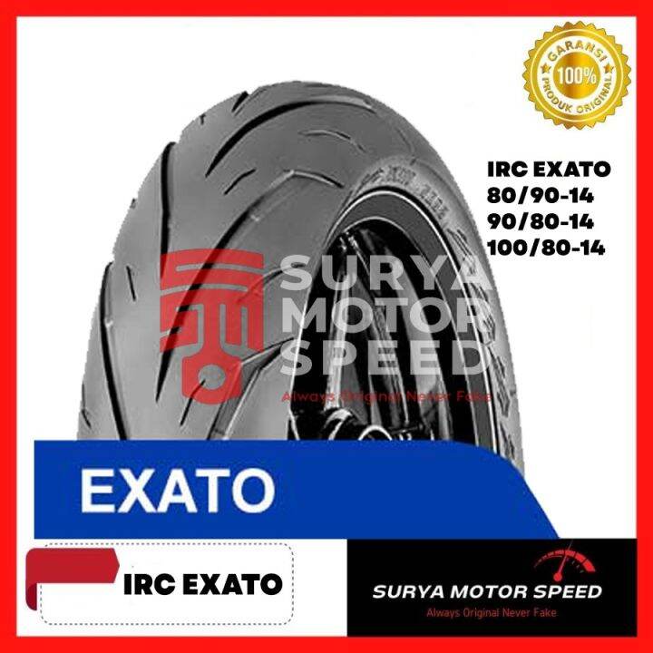 Ban Luar Tubeless Irc Exato NR 88 Depan,Belakang 80 100 Motor Vario,Pcx ...