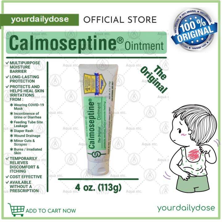 Calmoseptine Ointment Tube 113g | Lazada PH
