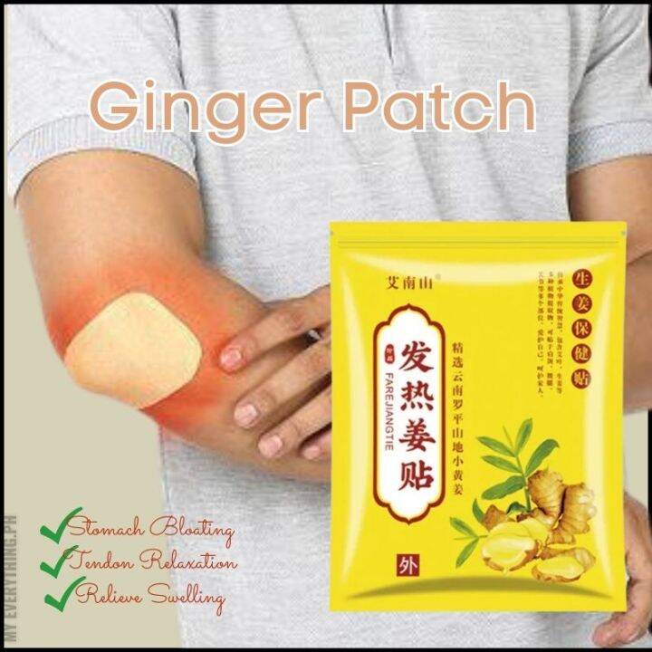 NEW!! Ginger Patch Topical Pain Relief Solution That Utilizes The ...