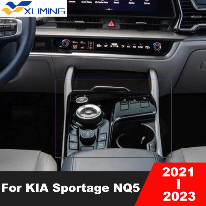 Xuming Bọc Bảng Điều Khiển Hộp Số Xe Hơi Cho KIA Sportage NQ5 2021 2022 2023 Khung Bảng Điều ...