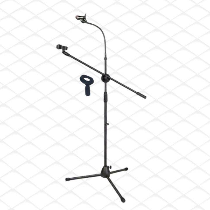 STAND MICROPHONE PLUS HOLDER HP STAND MIC BERDIRI | Lazada Indonesia