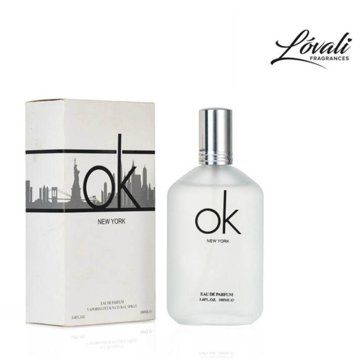 LOVALI OK NY 100ML Perfume Fragrance Unisex Men and Women | Lazada PH