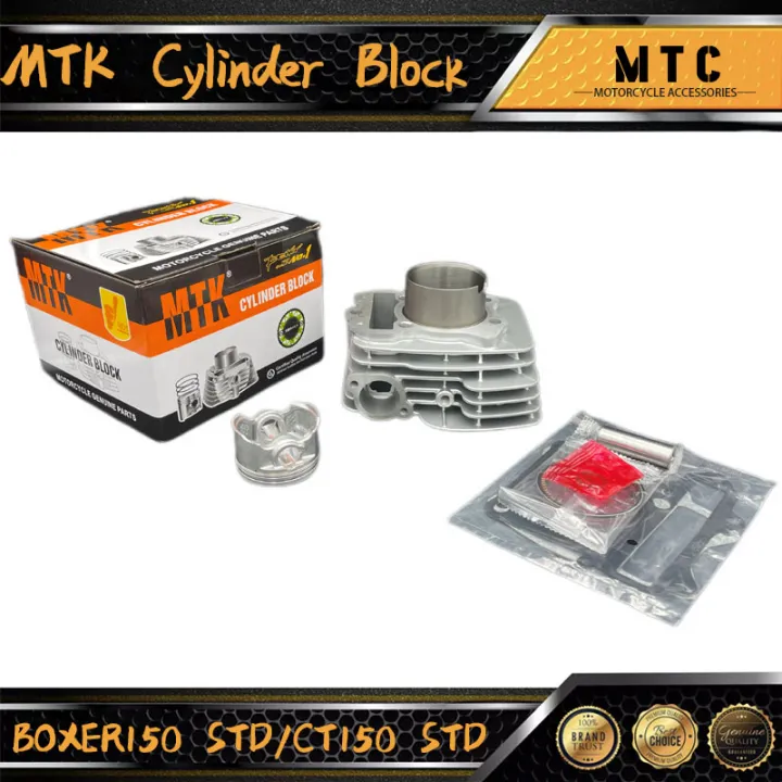 MTK Cylinder Block Set BOXER150 STD/CT150 STD | Lazada PH
