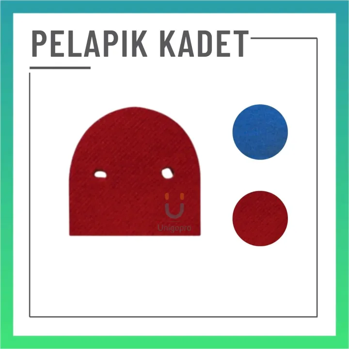 PELAPIK TOPI KADET KRS DAN KADET BOMBA - MERAH Q01 / BIRU Q02 | Lazada