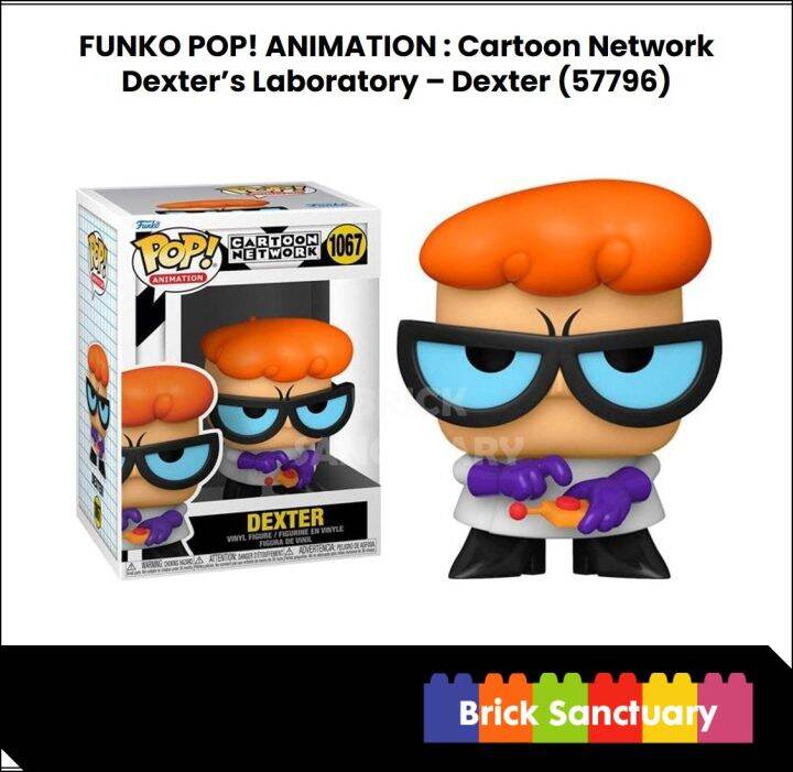 FUNKO POP! Animation : Dexter's Laboratory - Dexter (57796) | Lazada