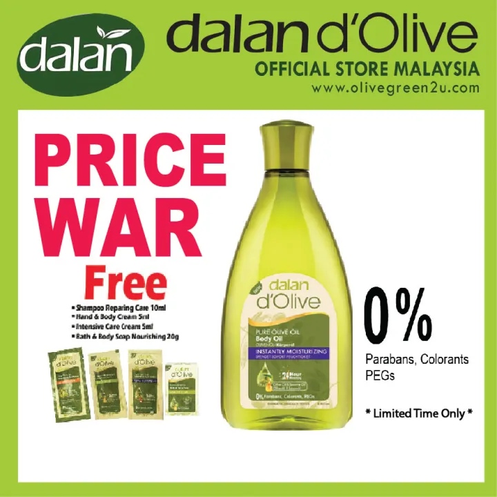 Dalan d'Olive Body Oil | Lazada