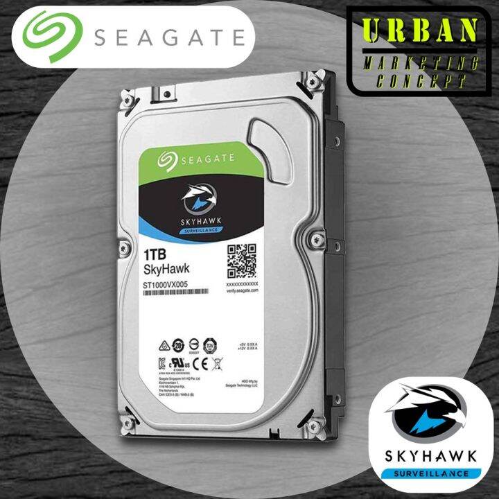 2023 SEAGATE SkyHawk 1TB/ 2TB 3.5" CCTV Surveillance Internal Hard Disk Drive | Lazada.co.th