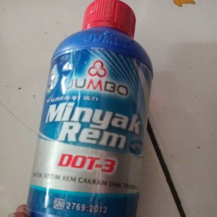 JUMBO Minyak Rem Dot 3 300ML / Oli Rem Motor /Break Fluid JUMBO ...