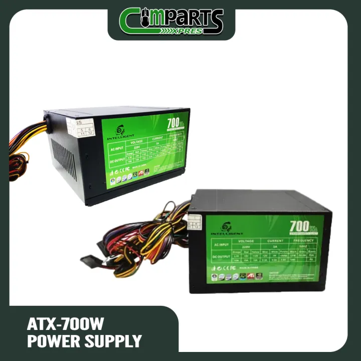 Intelligent ATX-700w Power Supply with Power Cable | Lazada PH