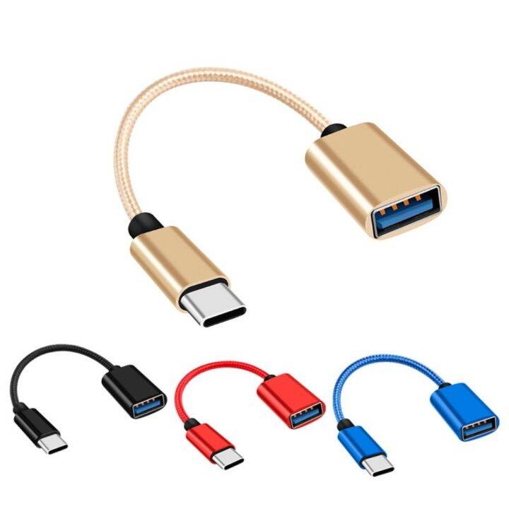 Fgrth For Flash Drive Short Converter Type C Cable Sync Wire Mobile Phone Otg Data Cable Otg