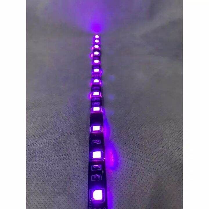 Lampu led strip fleksibel LED 5050 30cm 12LED rgb running new strobo ...