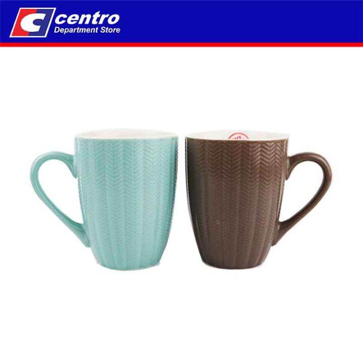 CENTRO HG EMBOSSED NEW BONE MUG 12OZ (ASSORTED COLORS) | Lazada PH