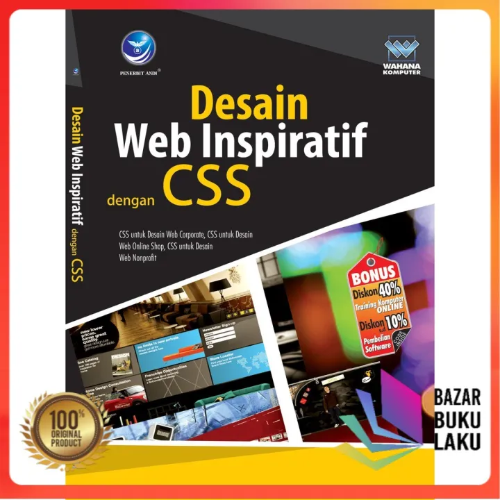 BUKU Desain Web Inspiratif dengan CSS | Lazada Indonesia