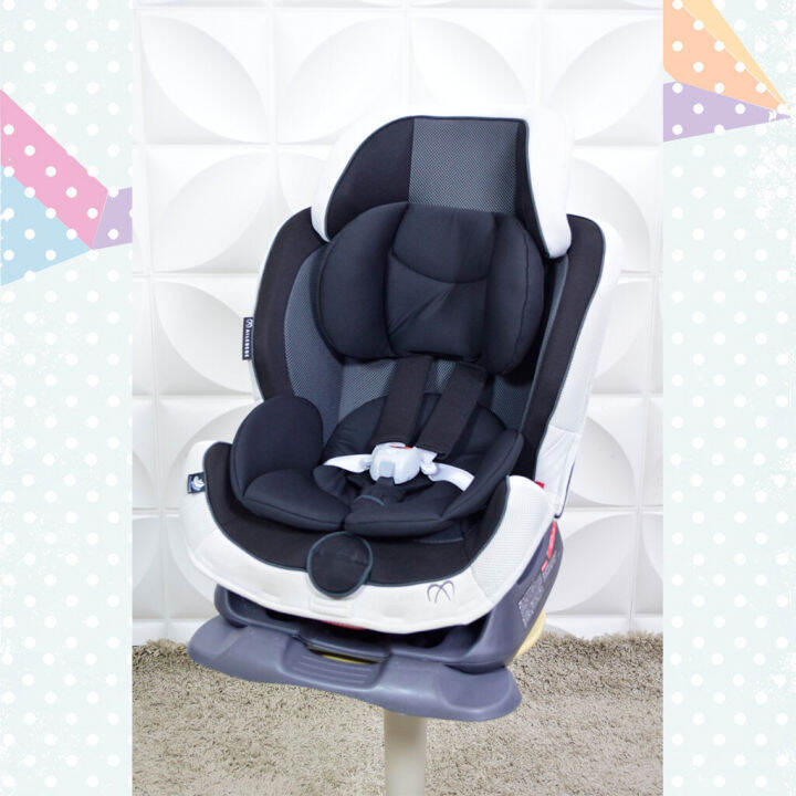 คาร์ซีทมือสอง AILEBEBE Swing Moon DX สีเทา-ดำ | Lazada.co.th