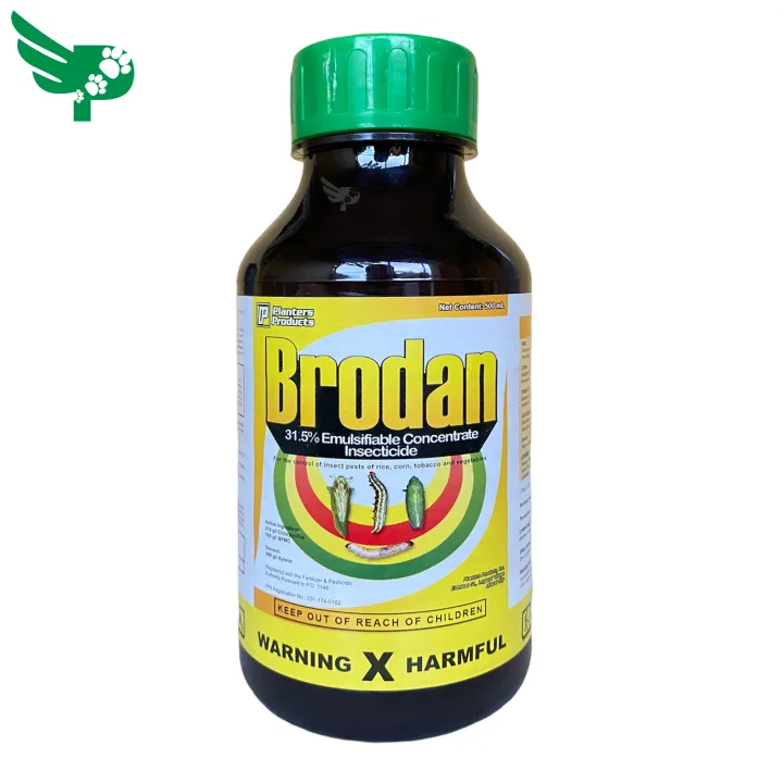 Brodan Insecticide 500ml - 31.5% Emulsifiable Concentrate Insecticide ...