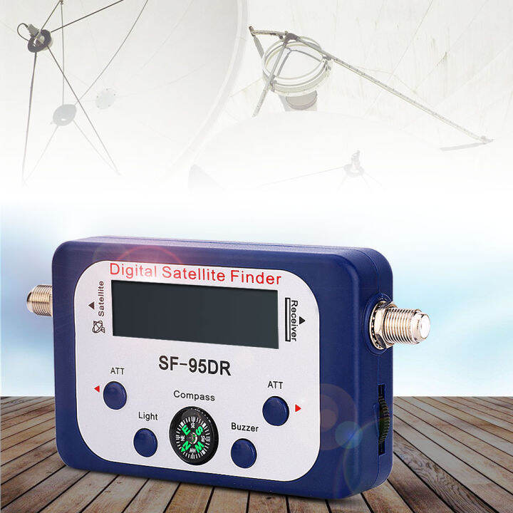 Digital Satellite Finder LCD screen Satellite detection Satellite ...